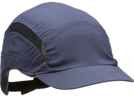 NAVY BUMP CAP REDUCED PEAK (FOR USE WITH H520B NECKBAND EAR DEFENDERS ...